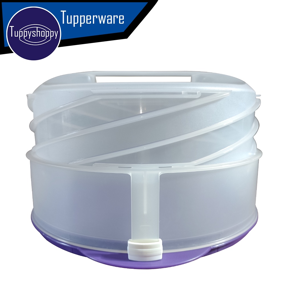 Jual Tempat Bawa Kue Bolu Pudding Cake Taker Tupperware | Shopee Indonesia