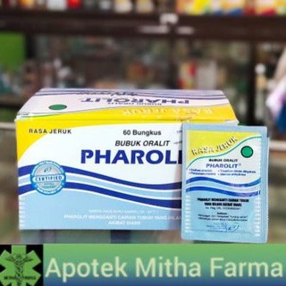 Jual PHAROLIT ORALIT RASA JERUK SACHET | Shopee Indonesia