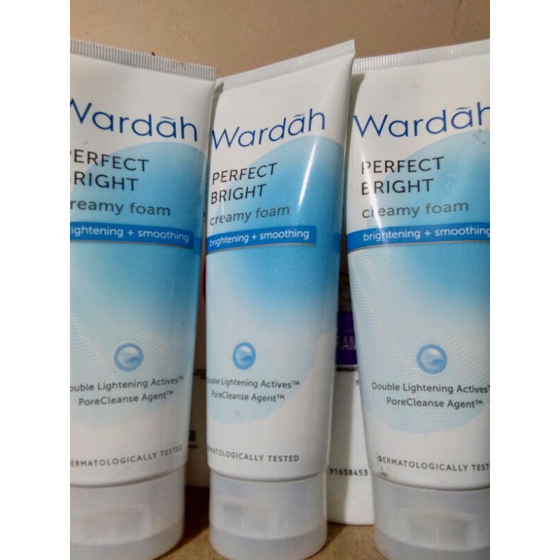 Jual WARDAH PENCUCI MUKA PERFECT BRIGT CREAMY BRIGHTENING 100 ML ...
