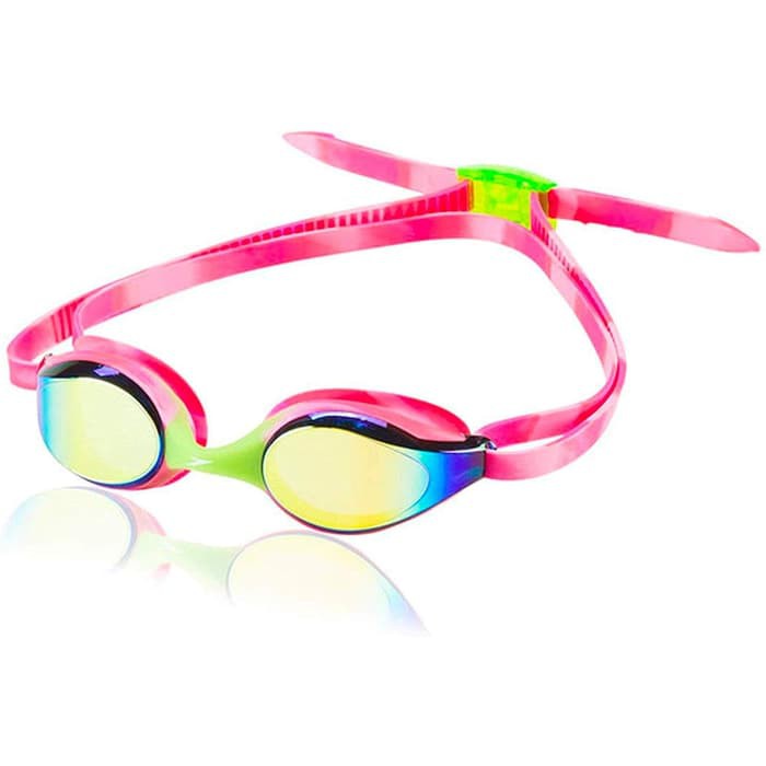 Jual SPEEDO Hyper Flyer Mirrored Goggle - Junior - Pink | Shopee Indonesia