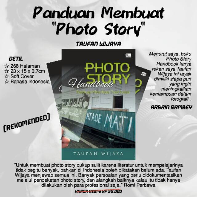 Jual Buku Fotografi Handbook Photo Story original | Shopee Indonesia