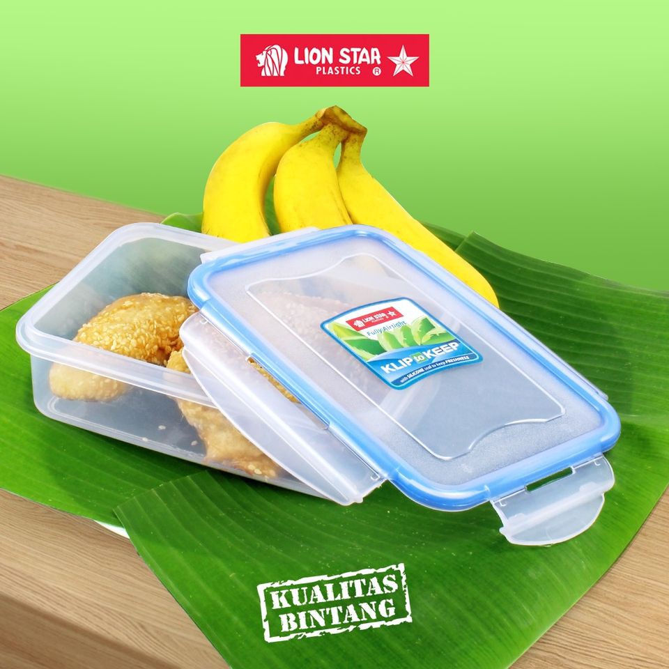 Jual Tempat / Box Makan LION STAR KP-64 (700 ML) | KP-65 (1.5 L) | KP ...