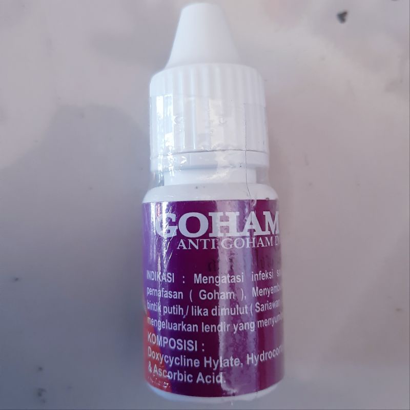 Jual GOHAM DROP PLUS OBAT TETES SARIAWAN LUKA MULUT LENDIR TERSUMBAT ...