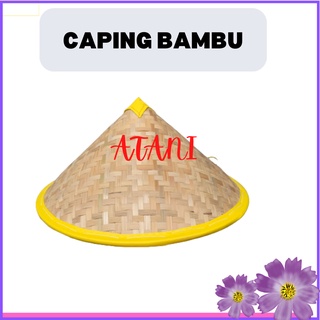 Jual Caping Bambu Topi Petani Caping Petani Topi Tani Topi Sawah Ladang ...