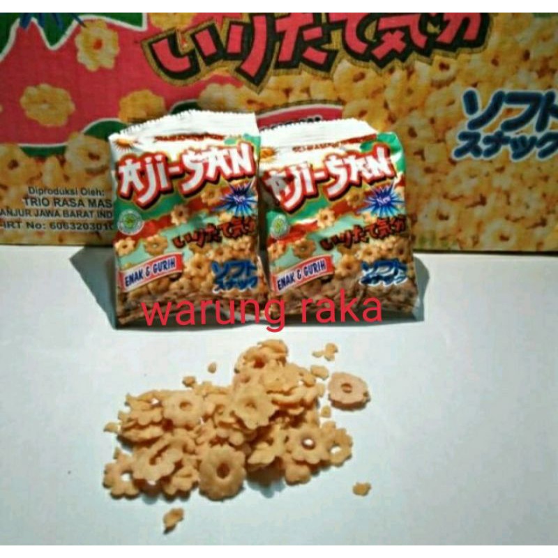 Jual aji-san snack ribut jadul/jaman now,1 renteng isi 10 pcs Indonesia ...