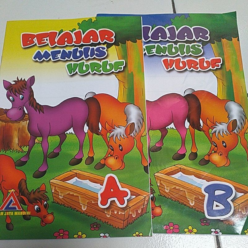 Jual Belajar Menulis dan Melengkapi Huruf | Shopee Indonesia