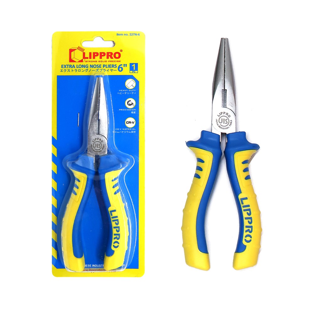 Jual Lippro Tang Lancip 6 Inch Long Nose Pliers | Shopee Indonesia