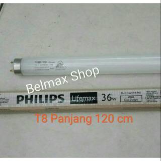 Jual Lampu Neon TL Philips 36 Watt 120 cm/Lampu TLD Philips 36 Watt ...