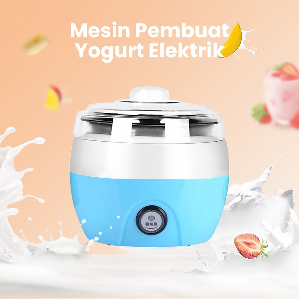 Jual Mesin Yogurt Maker Elektrik Alat Pembuat Yoghurt Otomatis | Shopee ...