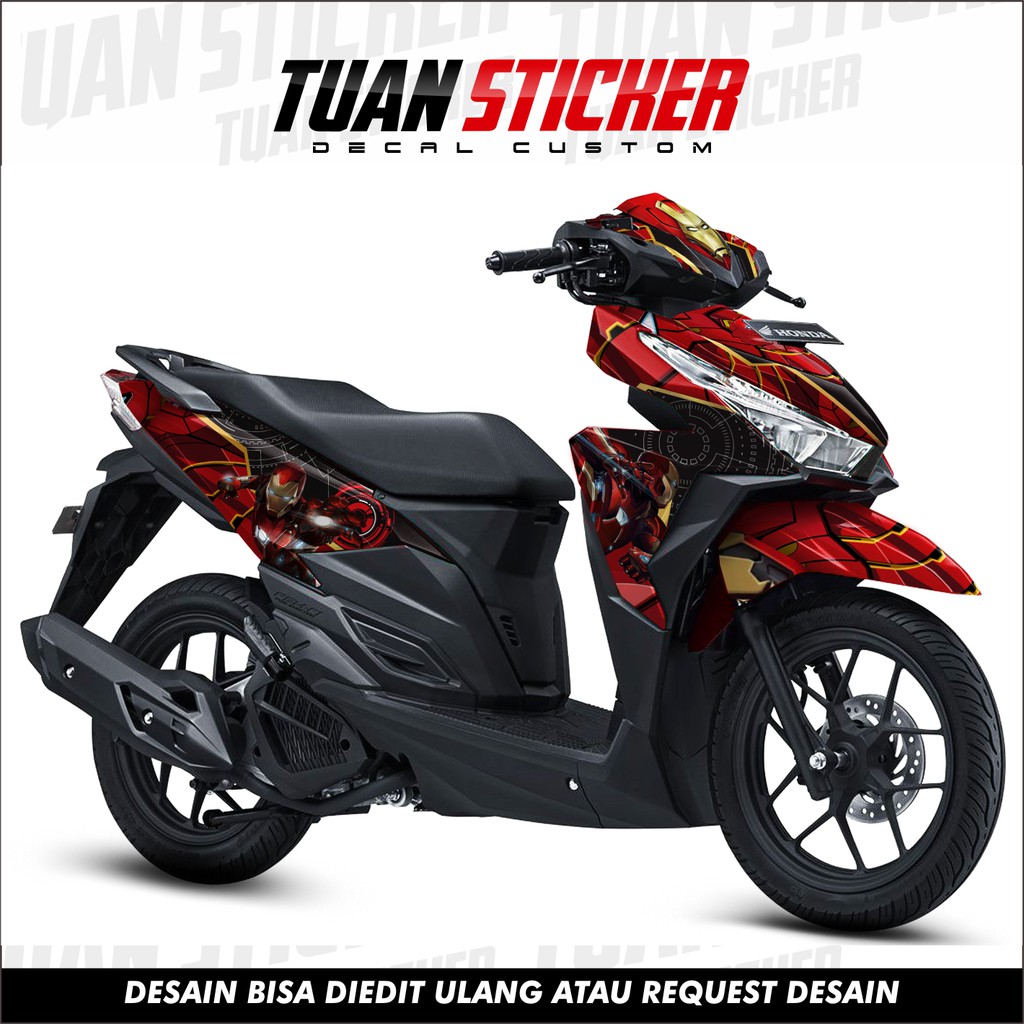Jual Stiker Striping decal Vario Led 125 decal Vario 150, Sticker Vario ...