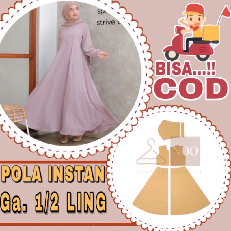 Jual Pola Gamis Terlengkap & Harga Terbaru Februari 2023 | Shopee Indonesia