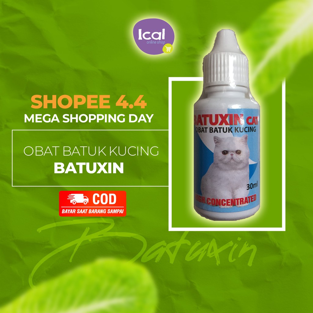 Obat Batuk Kucing Batuxin | Shopee Indonesia