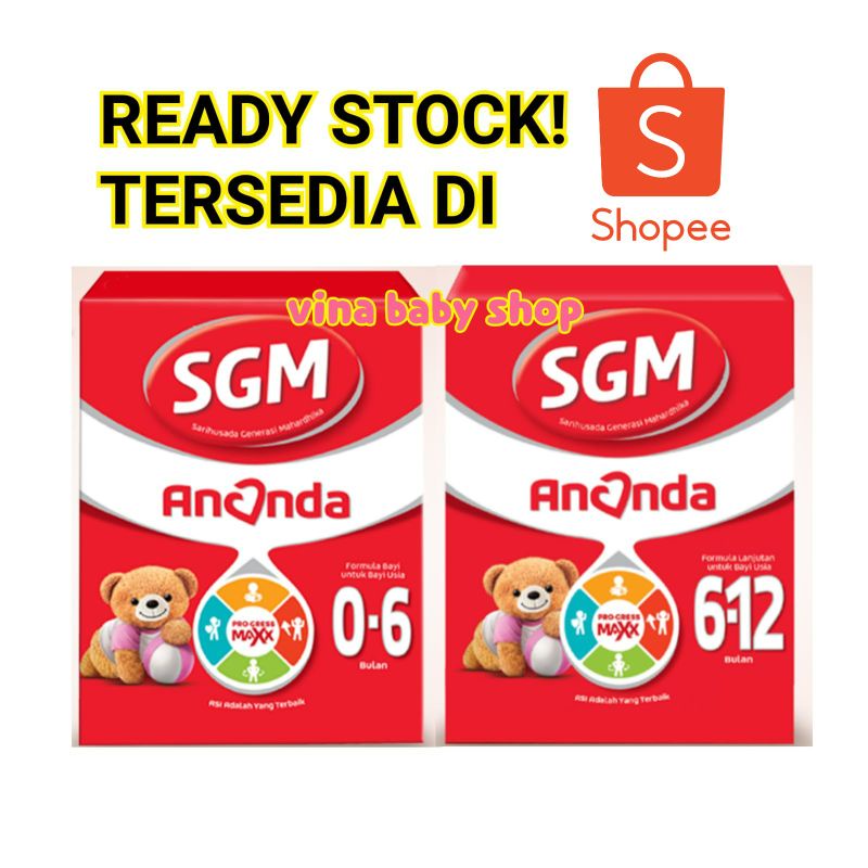 Jual SGM ANANDA 1 1000GR / SGM ANANDA 2 1000GR Indonesia|Shopee Indonesia