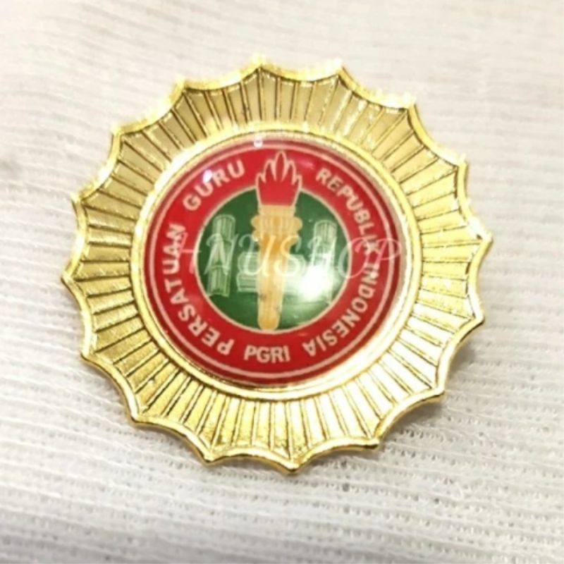 Jual PIN PGRI Peniti Bahan Kuningan | Shopee Indonesia