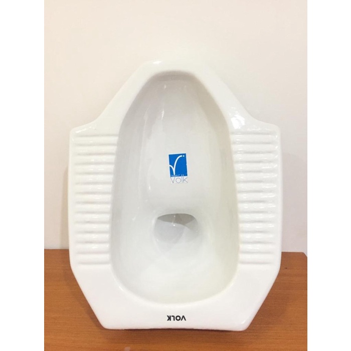 Jual TERHEMAT VOLK KALINA VE08 KLOSET JONGKOK - PUTIH - Putih | Shopee Indonesia