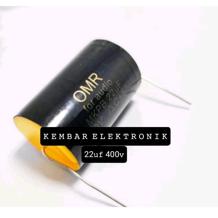 Jual Kapasitor capasitor capacitor 226 22uf 400v omr for audio original | Shopee Indonesia