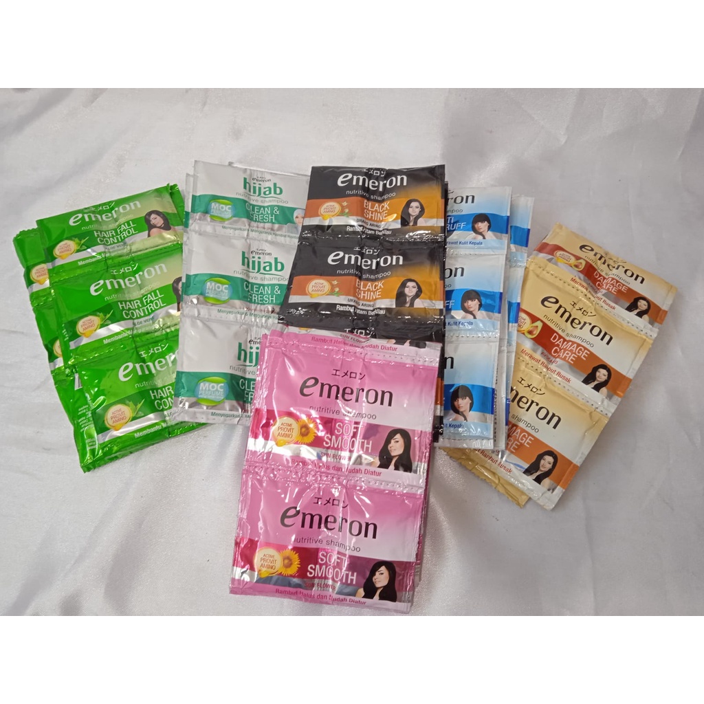 Jual Emeron Shampo Sachet/12s (Renteng) | Shopee Indonesia