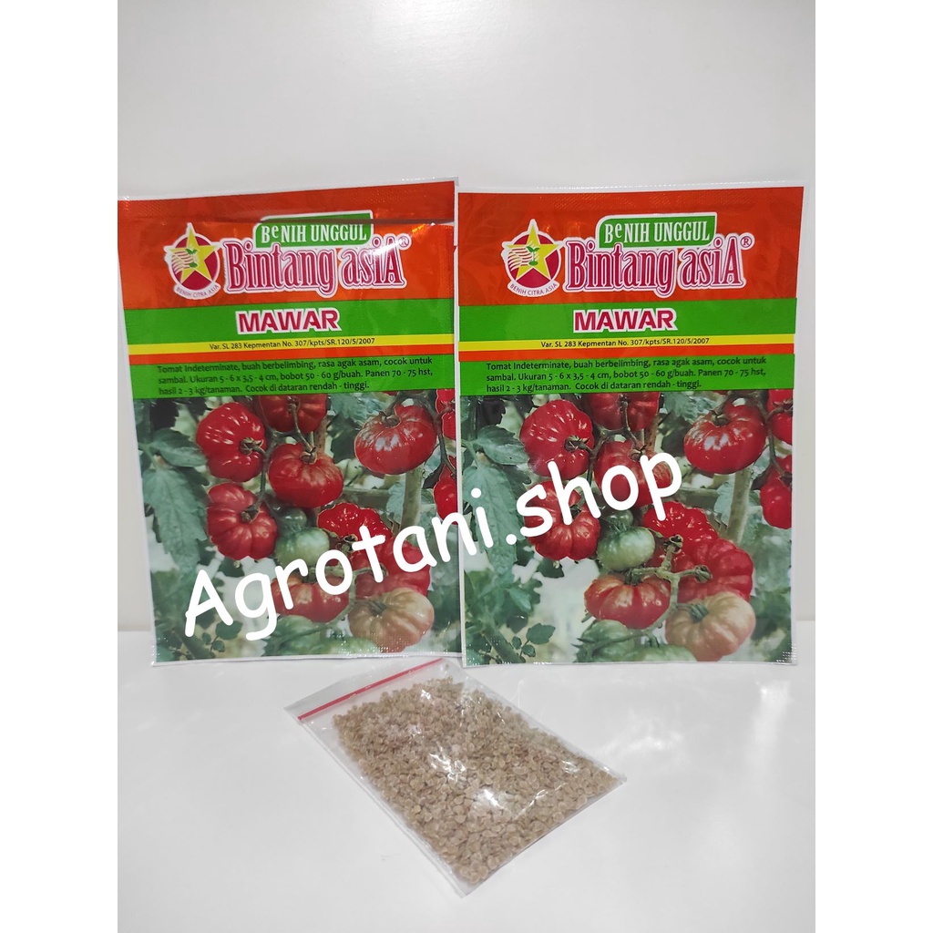 Jual Benih Tomat MAWAR Kemasan Repack | Shopee Indonesia