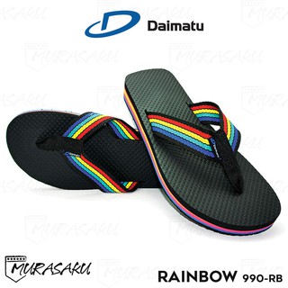 Jual Sandal Daimatu Pria dan Wanita (Unisex) Rainbow | 990-RB | Shopee ...