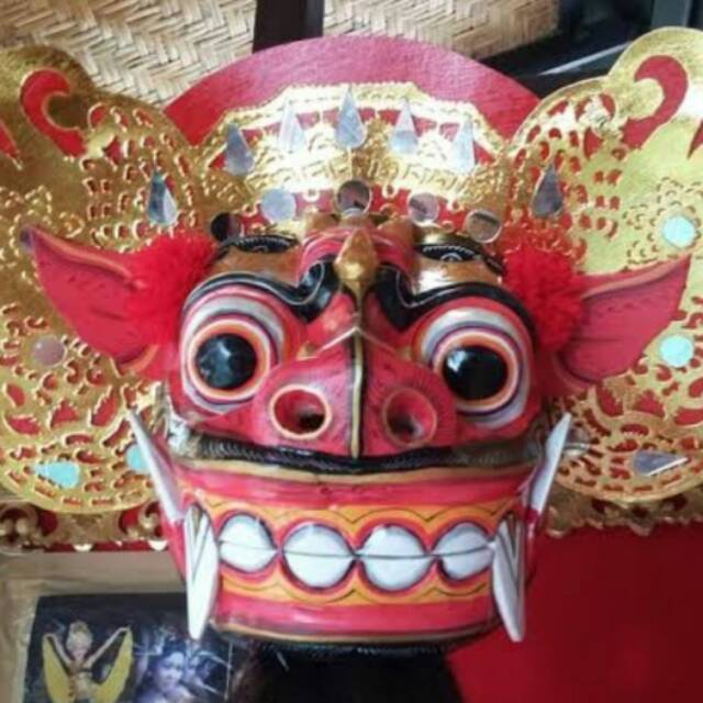 Jual Topeng Barong Topeng Khas Bali Indonesia|Shopee Indonesia