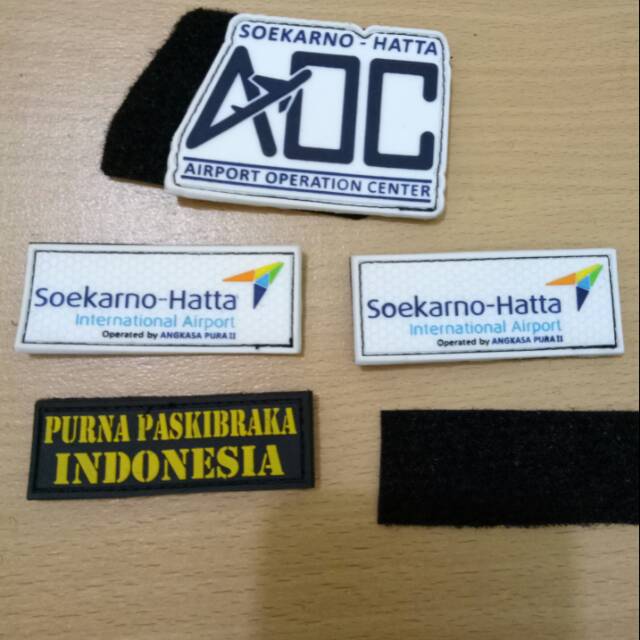 Jual Emblem karet (sudah di lengkapi velcro/perekat) | Shopee Indonesia