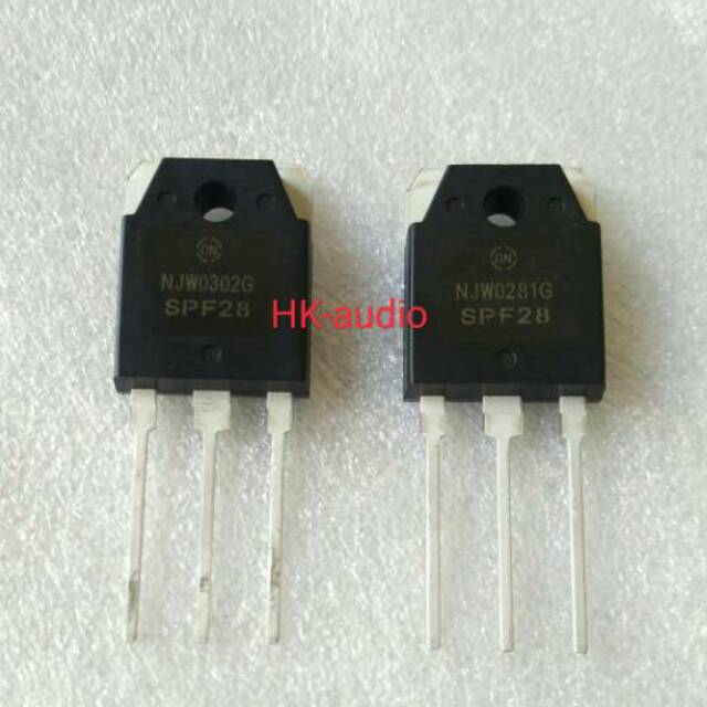 Jual Transistor NJW0302g - NJW0281g / NJW 0302 - NJW 0281 | Shopee Indonesia