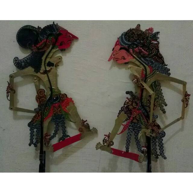 Jual WAYANG KULIT BISMA & AAWATAMA MOTIF BATIK (KWALITAS 1) | Shopee ...