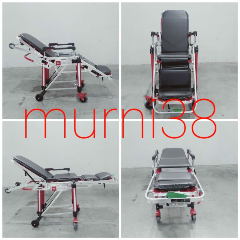 Jual Emergency Stretcher YDC 3D02 GEA/Brankar Ambulance YDC-3D 02 GEA ...