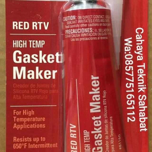 Jual permatex red RTV(85gram) | Shopee Indonesia