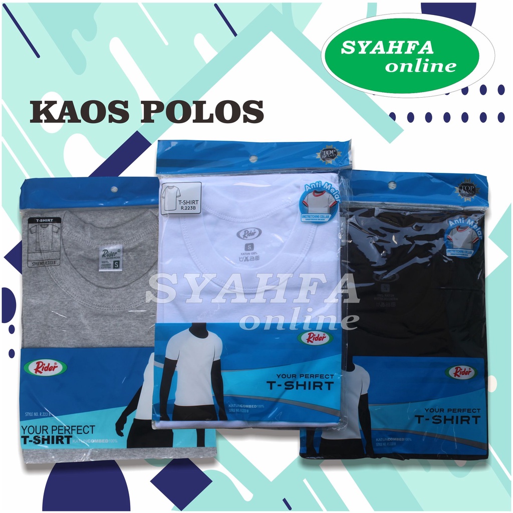 Jual OBLONG RIDER ONECK | KAOS RIDER | T-SHIRT | Kaos Dalam Pria ... Jual OBLONG RIDER ONECK | KAOS RIDER | T-SHIRT | Kaos Dalam Pria ...