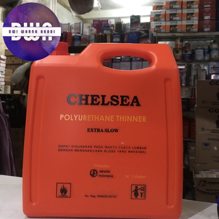 Jual THINNER PU CHELSEA EXTRA SLOW 1 GALON TINER THINER | Shopee Indonesia