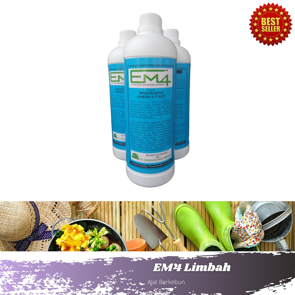 Jual Bakteri Microorganisme EM4 Pengolahan Limbah dan Toilet | Shopee ...