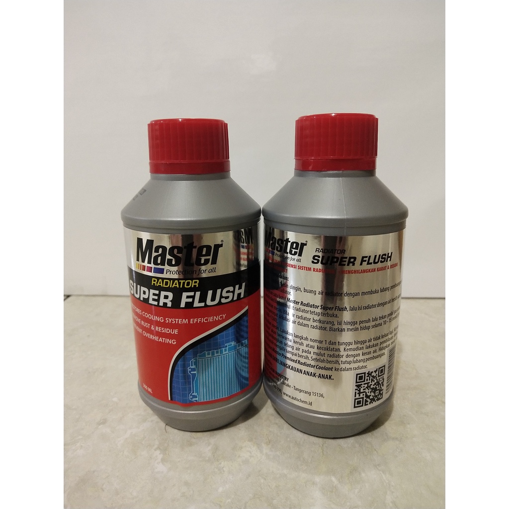Jual Master Super Flush Penguras Kuras Pembersih Radiator 300 ML ...