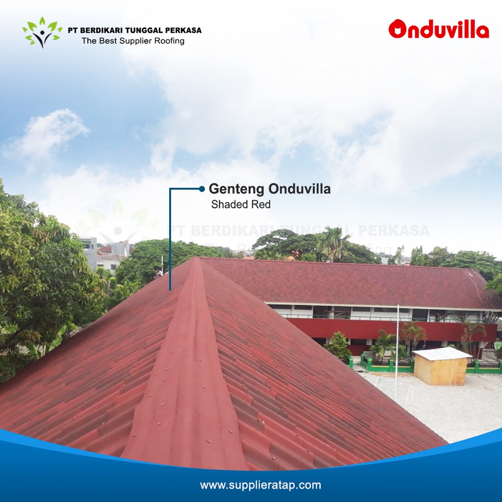 Jual Atap Bitumen Onduvilla / Atap Rumah | Shopee Indonesia