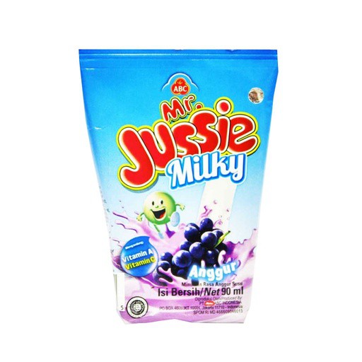 Jual MR JUSSIE MILKY GRAPE 90 ML | Shopee Indonesia