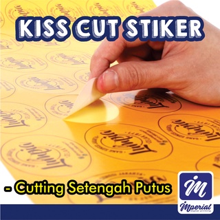 Jual Jasa Cutting Setengah Putus / Kiss Cut A3 Bentuk Kotak / Lingkaran ...