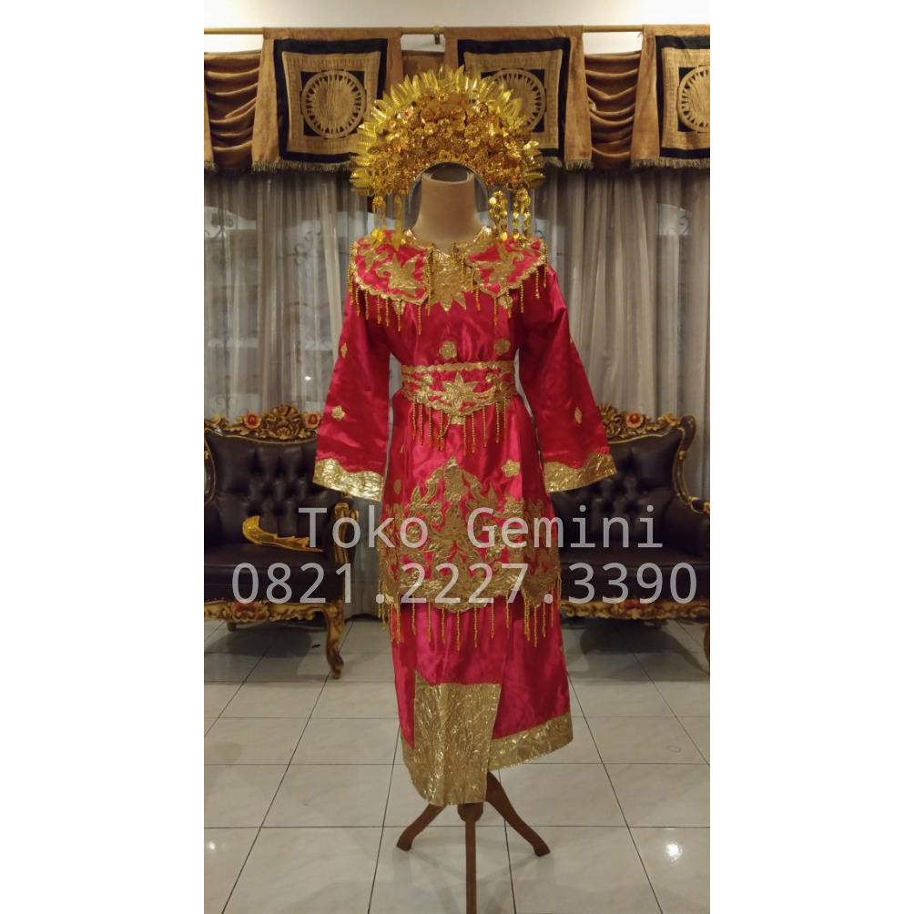 Jual Baju Adat Padang Minangkabau Dewasa | Shopee Indonesia