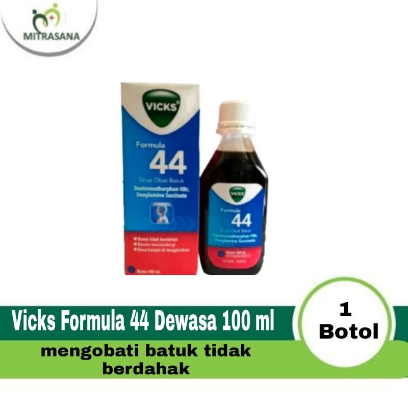Jual Vicks Formula 44 Dewasa 100 ml | Shopee Indonesia