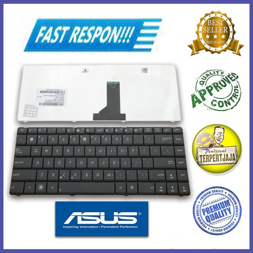 Jual Keyboard Laptop Asus K43 K43U X43U X43 Baut | Shopee Indonesia