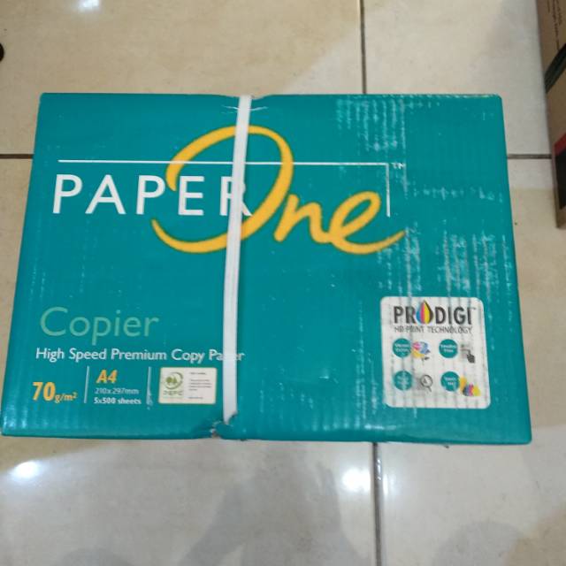 Jual Kertas HVS A4 70gr paperone MURAH dengan gramature 70 GSM warna ...