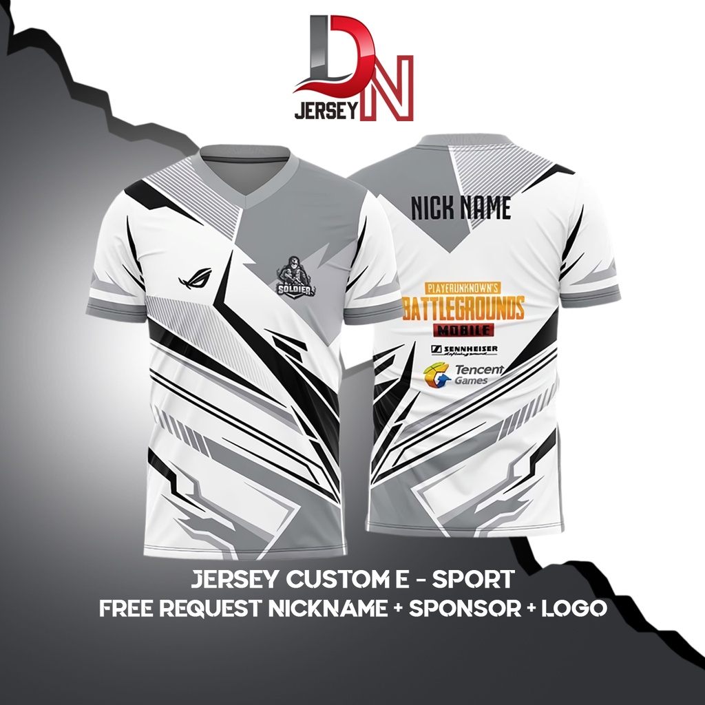 Jual JERSEY CUSTOM ESPORT FULL PRINTING GAME MOBILE LEGENDS ML FREEFIRE ...