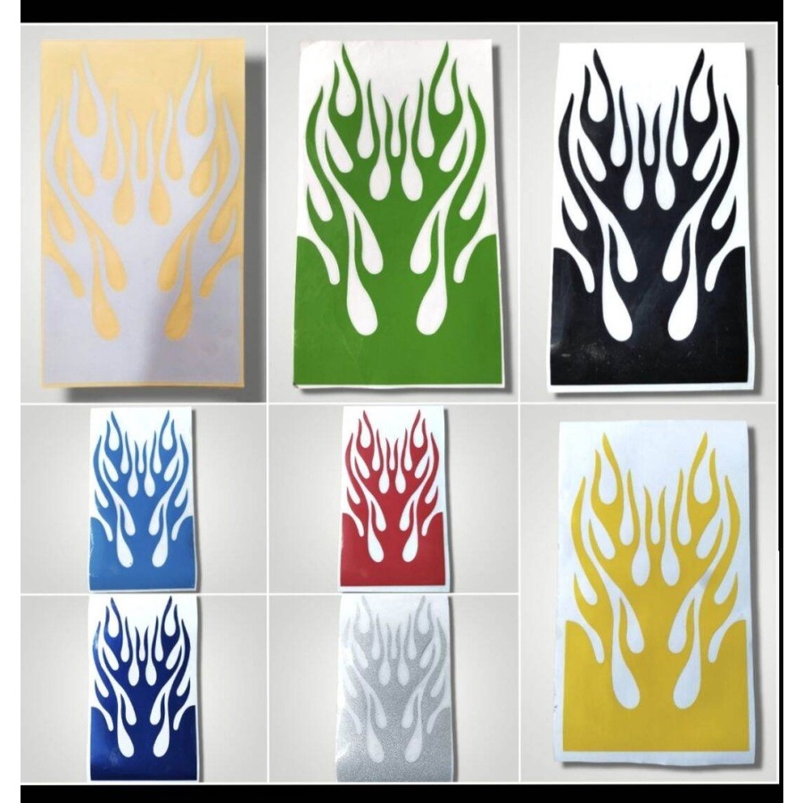 Jual Cutting Sticker Stiker Api Spak Boar All Motor | Shopee Indonesia