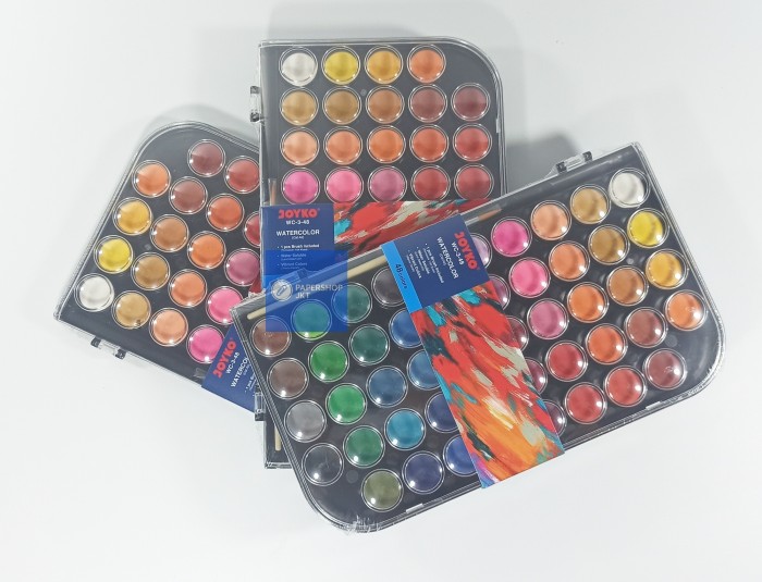 Jual JOYKO - Watercolor Set Cat Air WC-3 Isi 48 Warna - WC-3-48 - Set ...