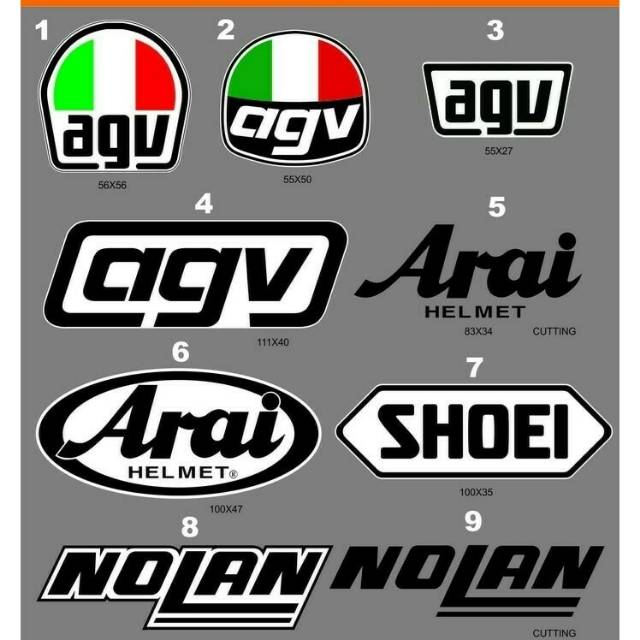 Jual Stiker logo helm | Shopee Indonesia