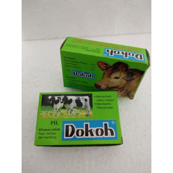 Jual PIL DOKOH Sapi Kerbau Kambing Domba isi 4 Bolus | Shopee Indonesia