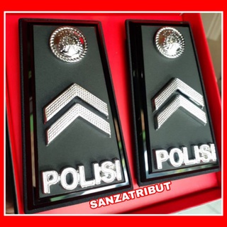 Jual Pangkat PDH Polisi BRIPTU Full Mika Dof List Hitam | Shopee Indonesia