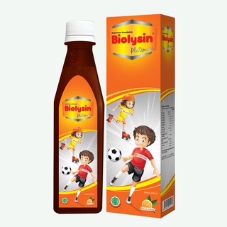 Jual Biolysin Platinum Syrup Multivitamin Anak Rasa Orange - 250ml ...