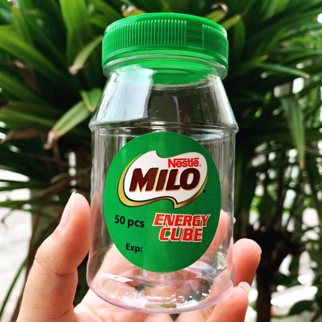 Botol Kemasan Milo Cube dalam Botol + Sticker | Shopee Indonesia