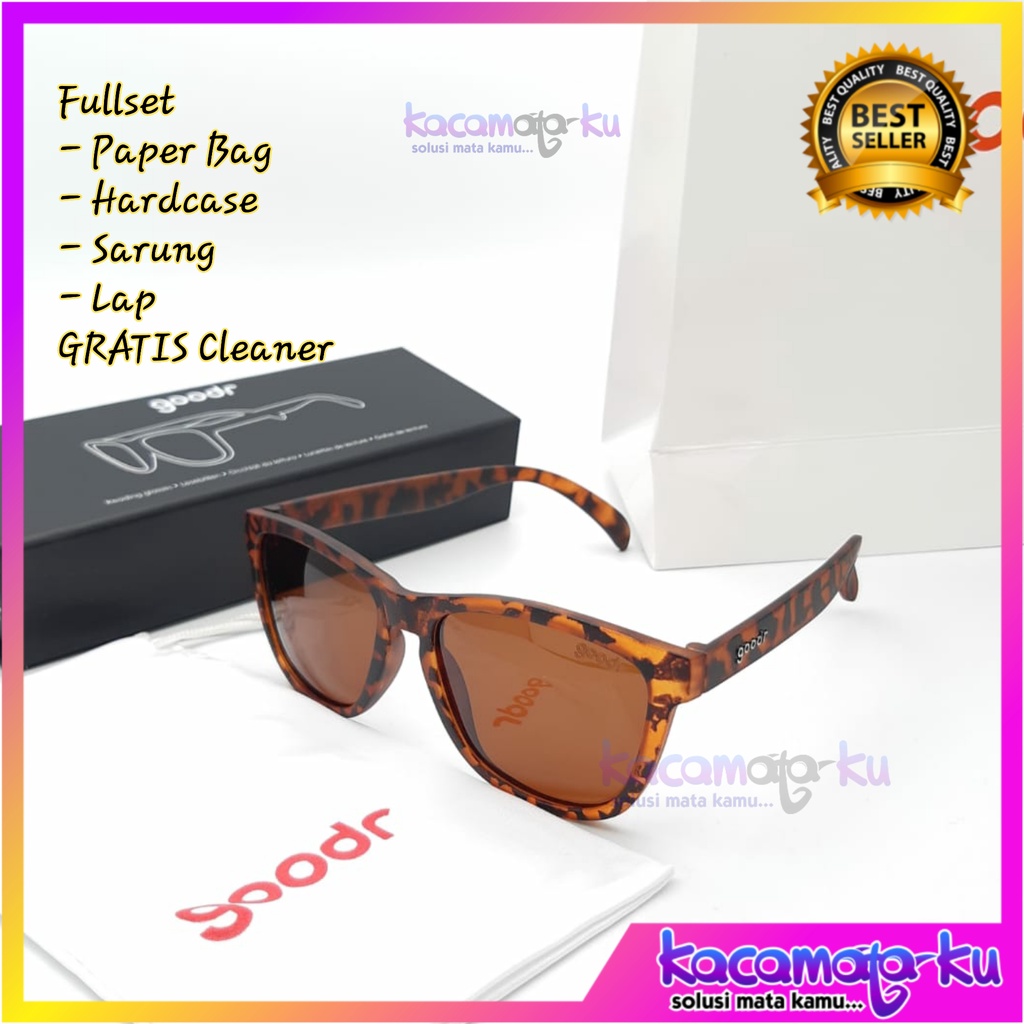Jual Kacamata Sunglasses Original Goodr Frog Smoke Fullset Paper Bag ...