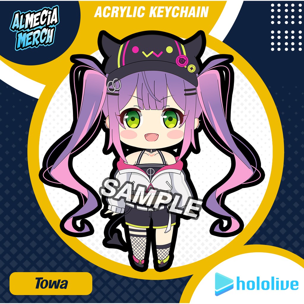 Jual Gantungan Kunci Tokoyami Towa / Keychain Hololive JP Towa | Shopee ...